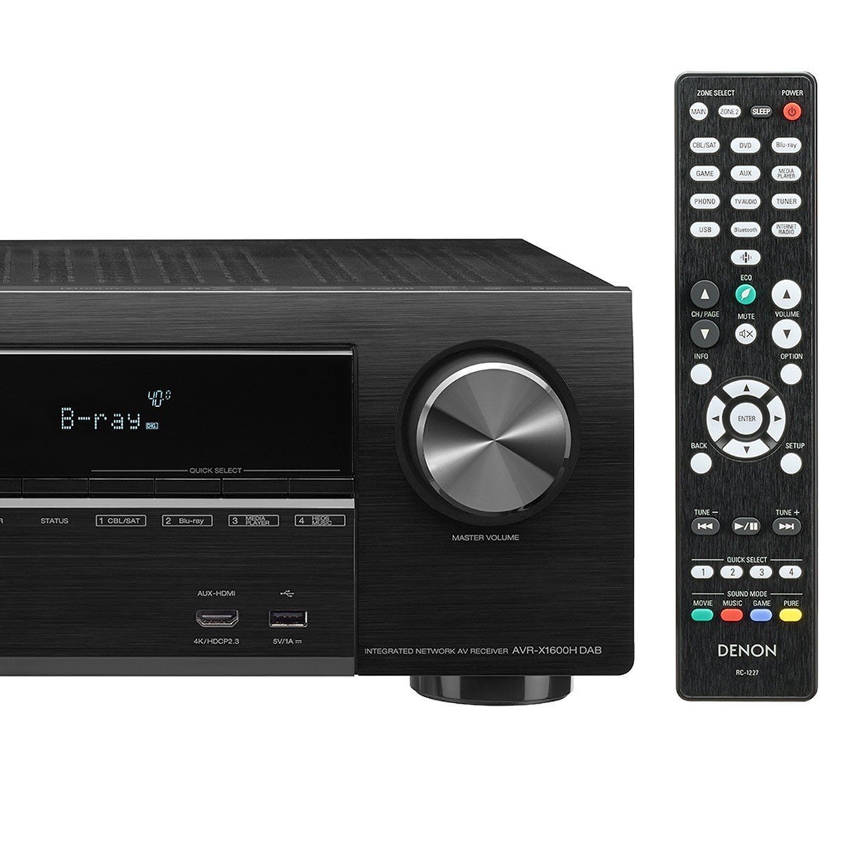Denon AVR-X1600H DAB Amplituner Kina Domowego Salon Poznań --- DOSTĘPNY ...